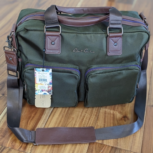 Robert Graham | Bags | Robert Graham R2d2 Spacious Duffle Bag With ...
